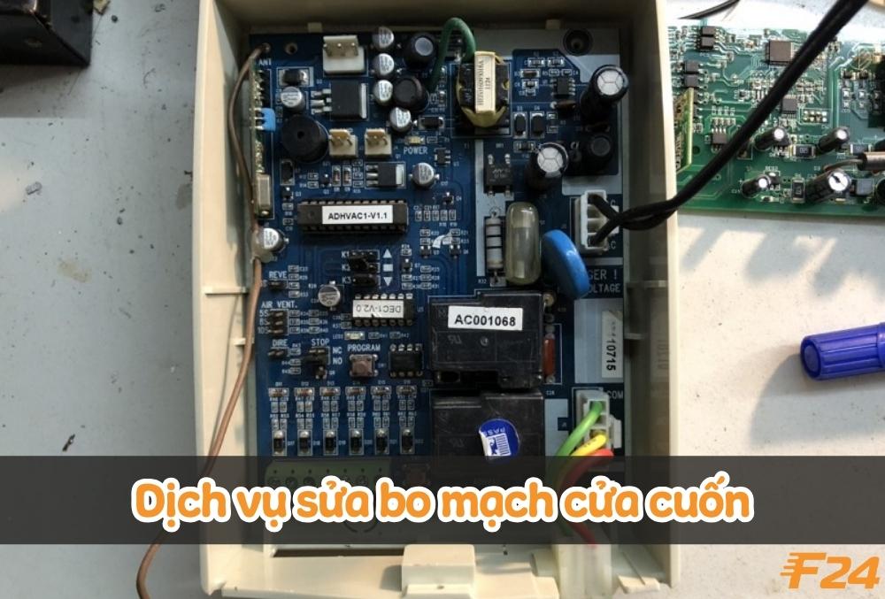 Dịch vụ sửa bo mạch cửa cuốn nhanh chóng trong ngày